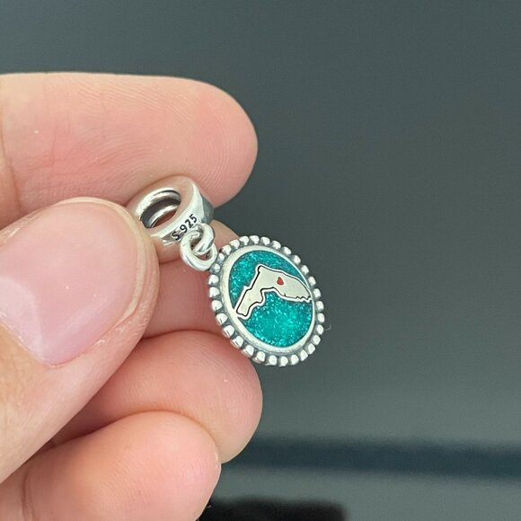 Pandora | Other | Pandora Home Florida Map Exclusive Dangle Charm ...